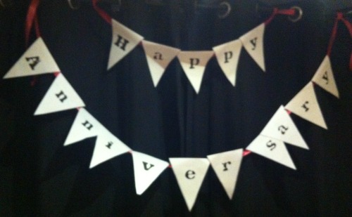 Free Printable Anniversary Banner